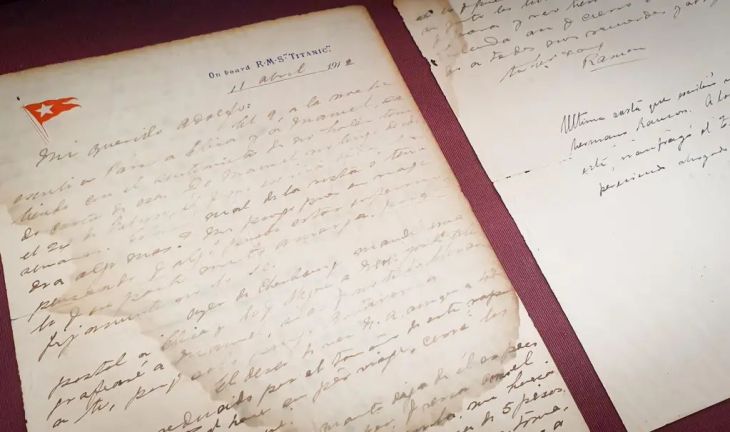 La Jornada Maya | Internacional | Efe | Carta enviada desde el Titanic ...