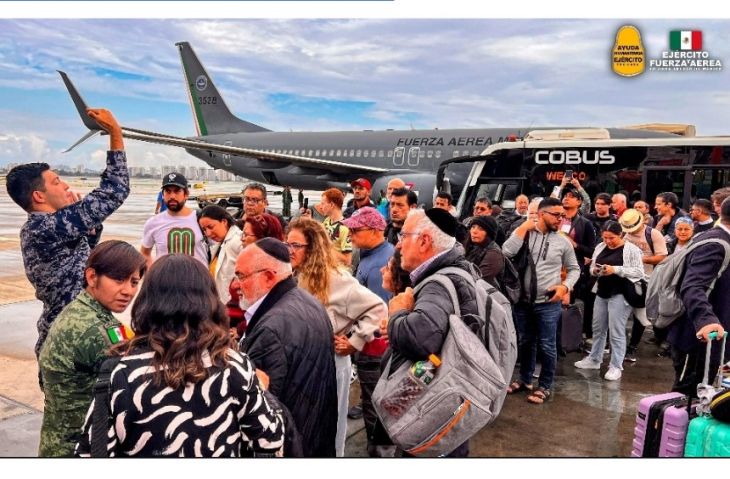 La Jornada Maya | Nacional | La Jornada | Llegan a Madrid aviones de la FAM con mexicanos que ...