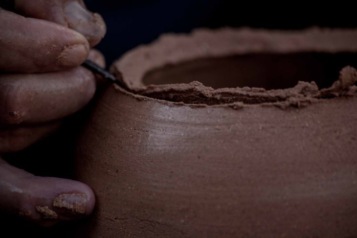 La Jornada Maya | Yucatán | Astrid Sánchez | Najil K’at, taller de alfarería con barro local ...