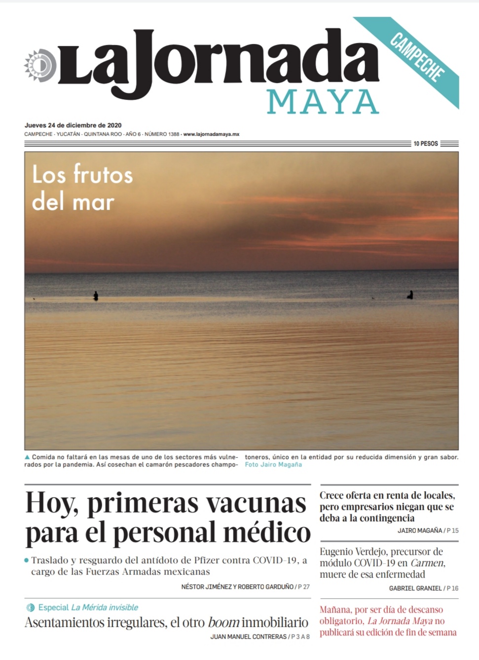 La Jornada Maya | Edición Impresa