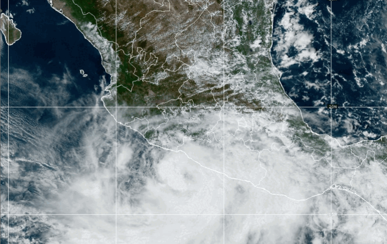 La Jornada Maya | Nacional | Efe | 'John' resurge como tormenta tropical e impactará de nuevo en ...
