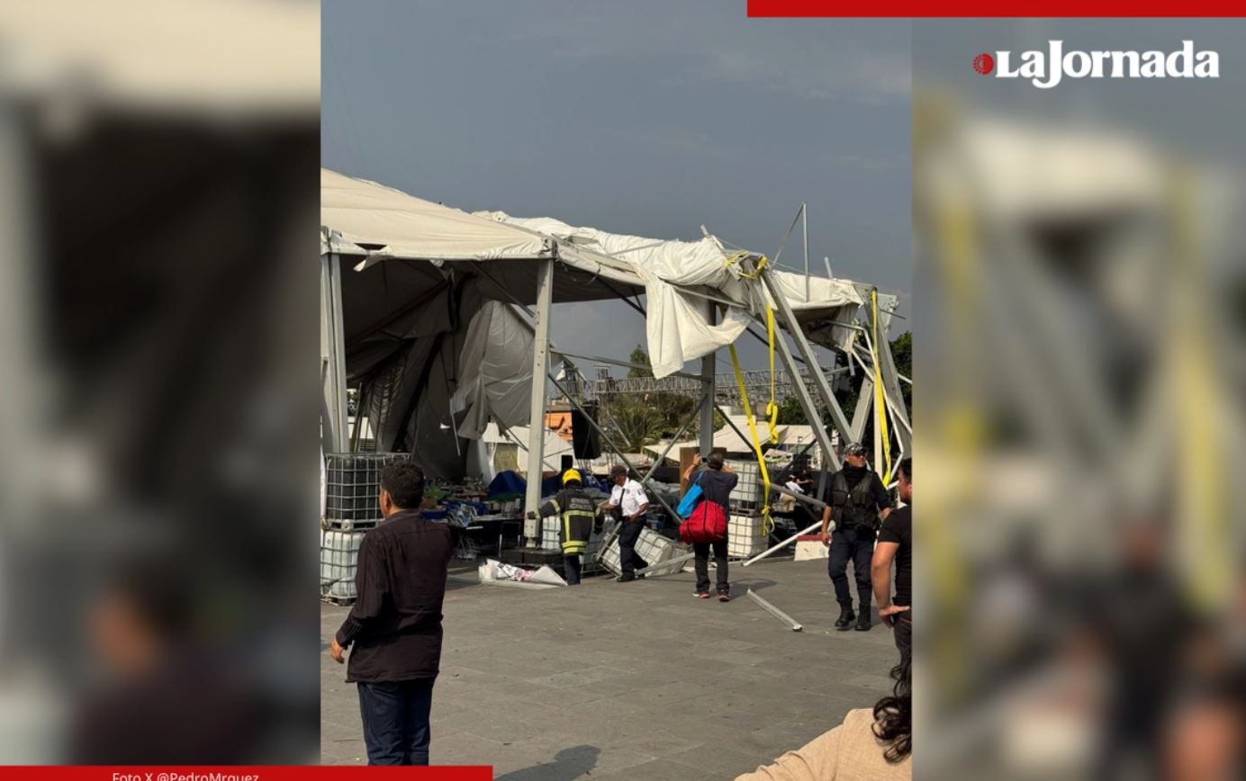 La Jornada Maya | Nacional | La Jornada | Ocho lesionados por caída de estructura en Feria del ...